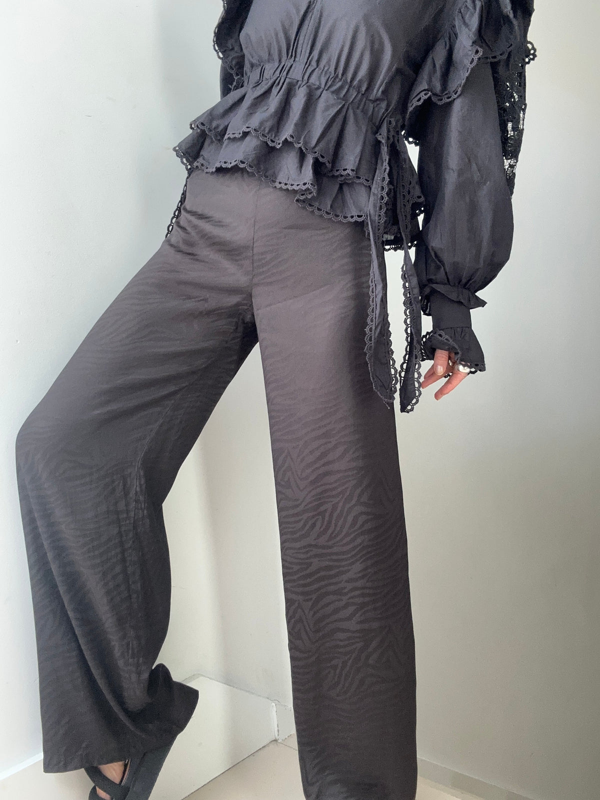 Belair Pantalon Pant Black – Jetsetbohemian