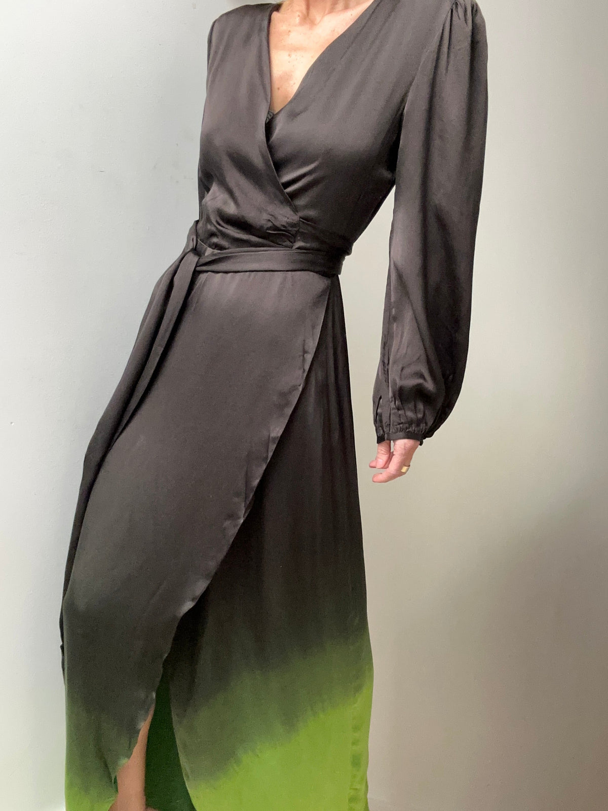 Cynthia Rowley Felicity Ombre Wrap Dress | Jetsetbohemian