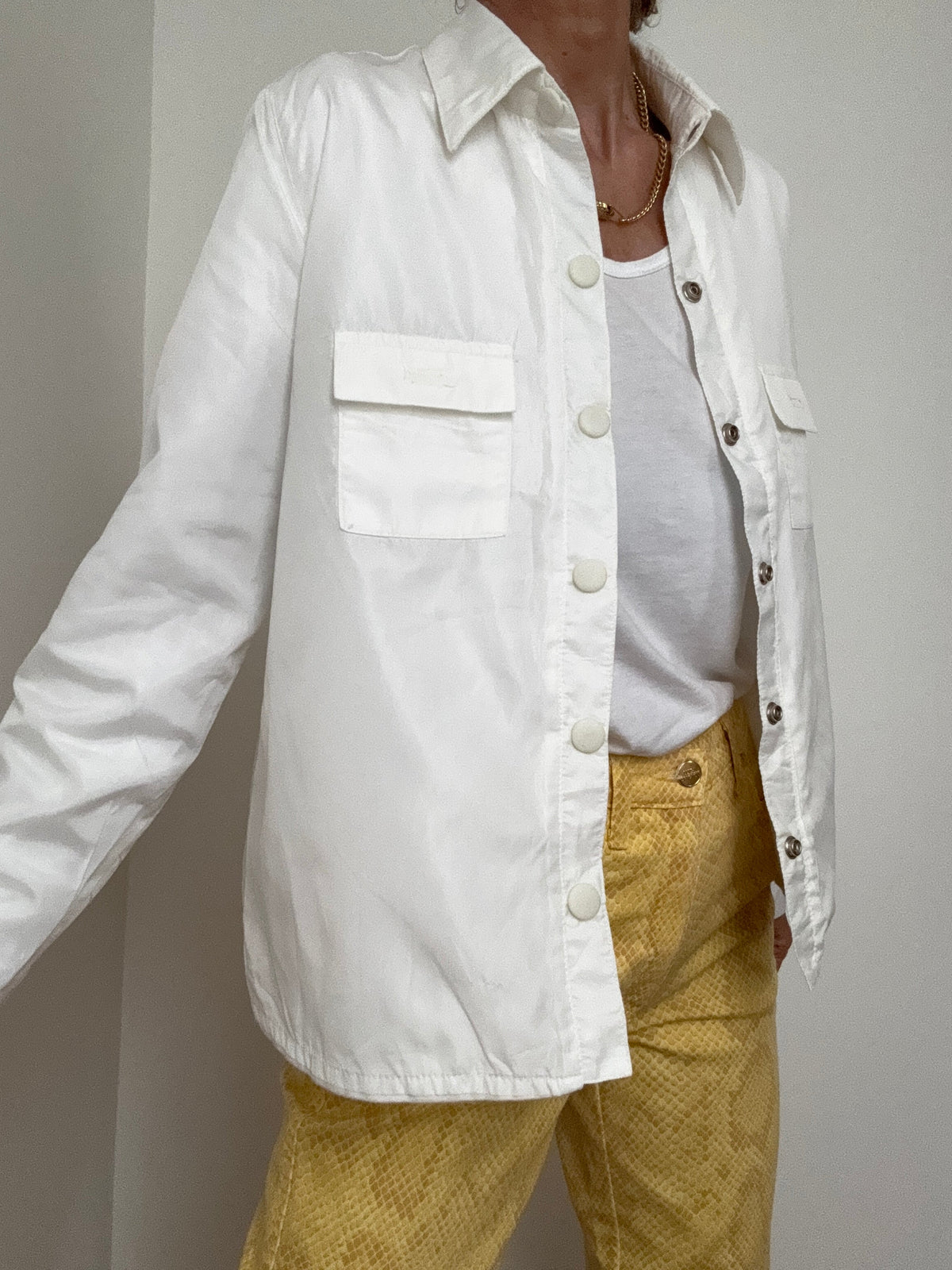 White Sports Jacket – Jetsetbohemian