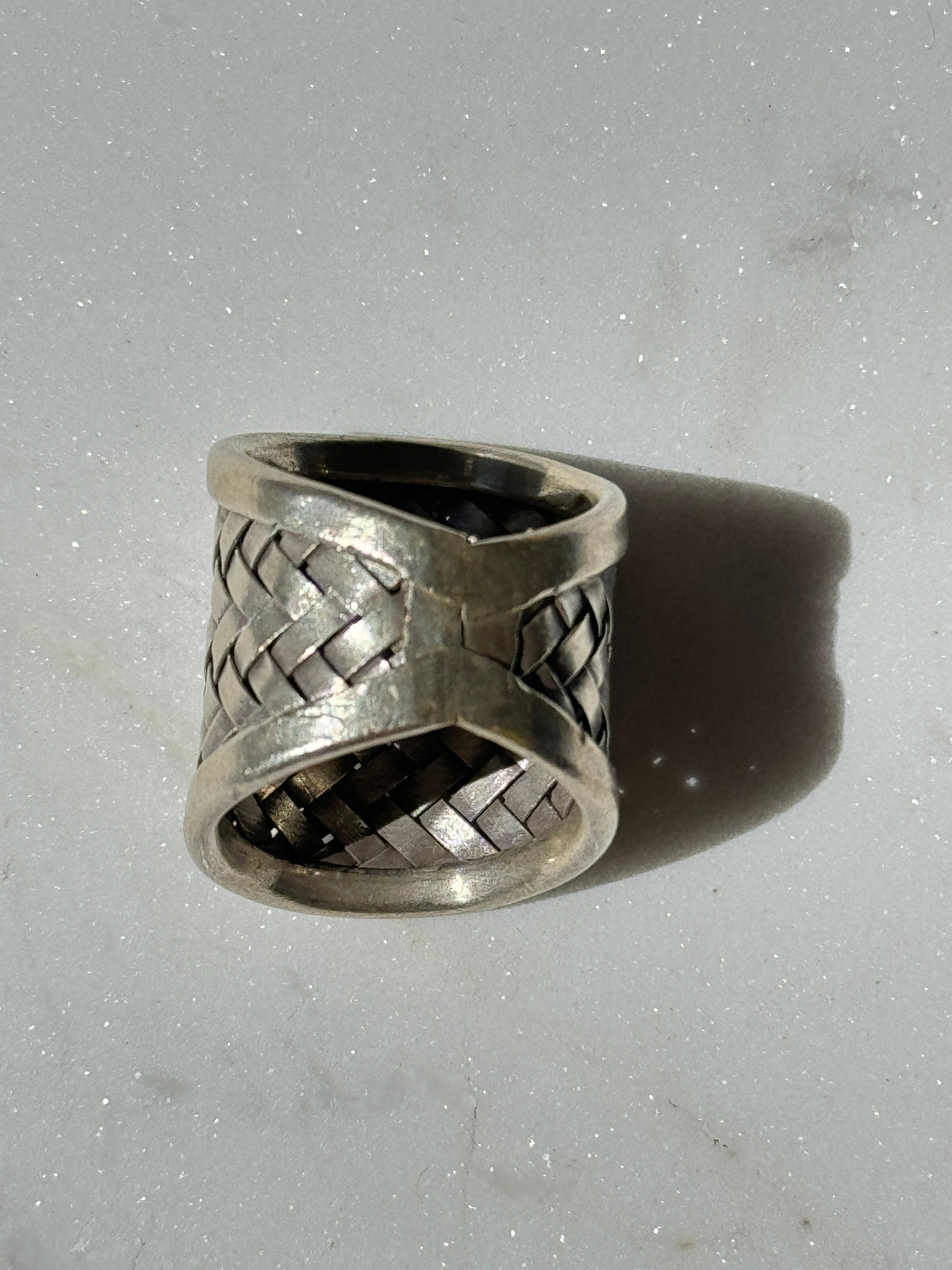 Silver Lattice Ring – Jetsetbohemian