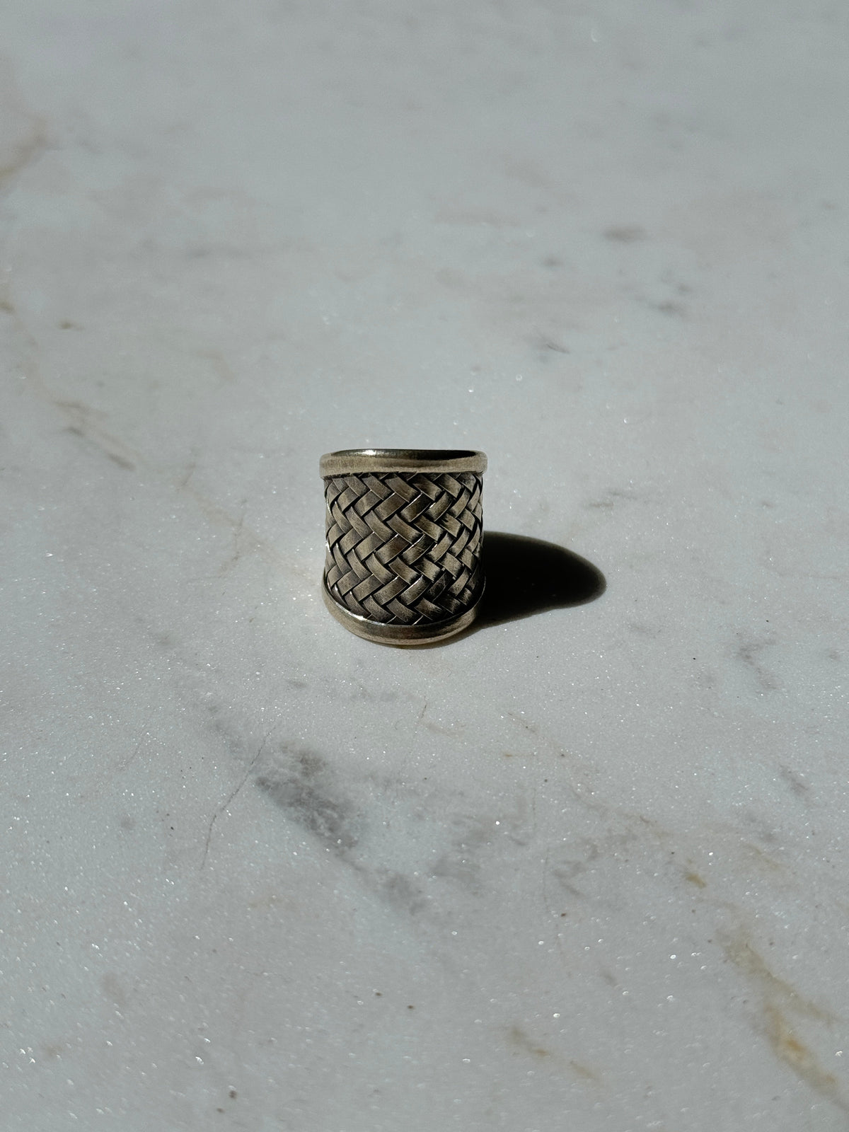 Silver Lattice Ring – Jetsetbohemian