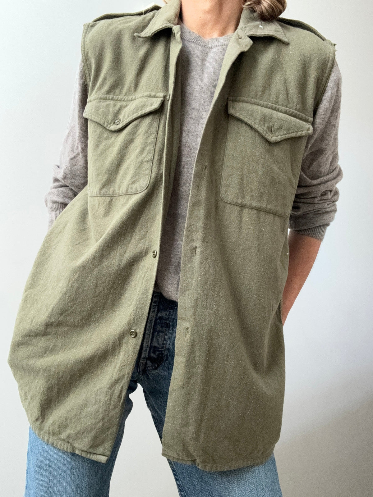 Japanese Embroidered Army Vest – Jetsetbohemian