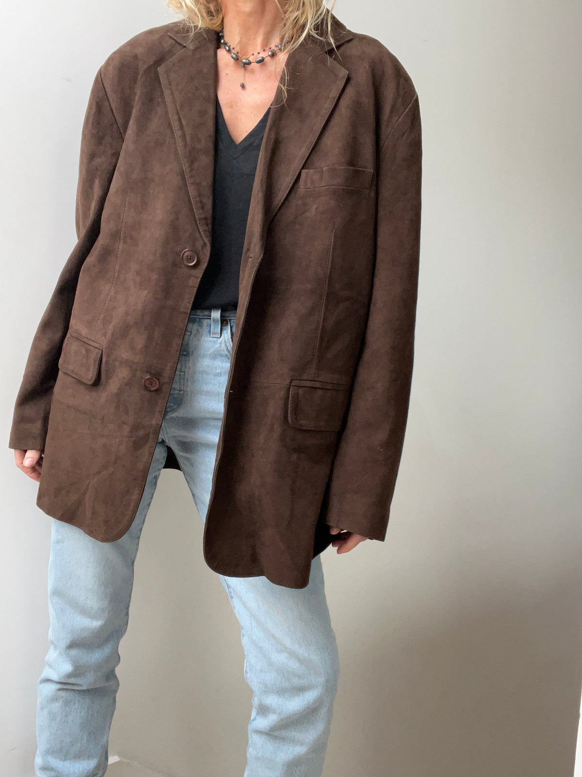 Deep Chocolate Suede Jacket | Jetsetbohemian